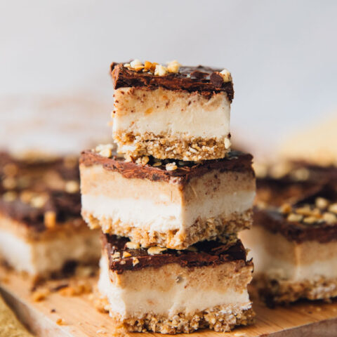 Raw Snickers Slice (Vegan + Gluten-Free)