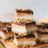 Raw Snickers Slice (Vegan + Gluten-Free)