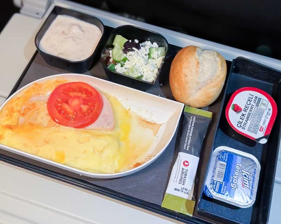 Turkish Airlines Food: Economy Class Review - Polkadot Passport